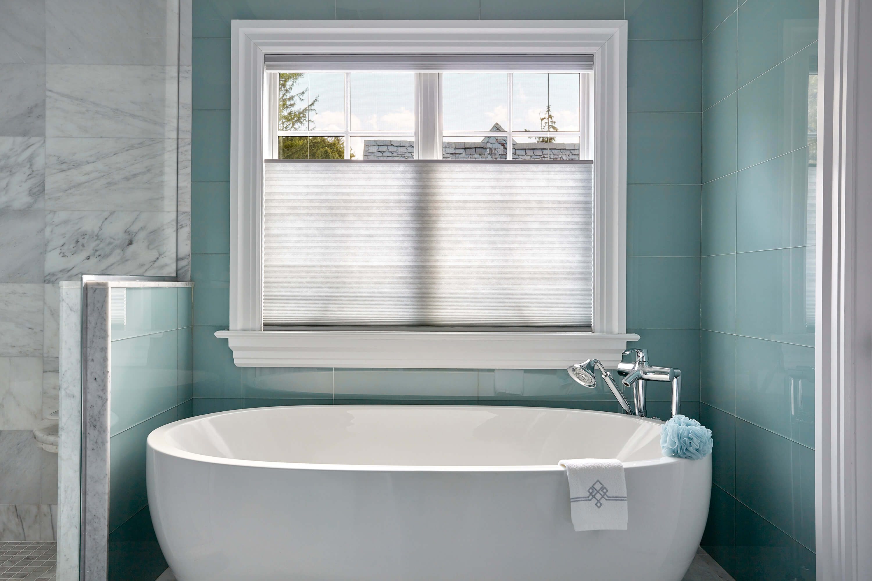 Stylish Bathroom Window Treatments - Blinds To Go